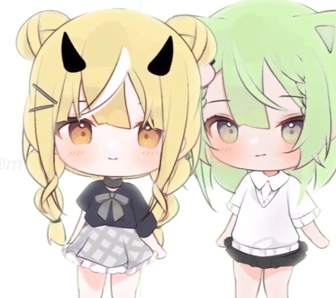 Live2d Model | Customizable Premade Chibi Vtuber - Etsy