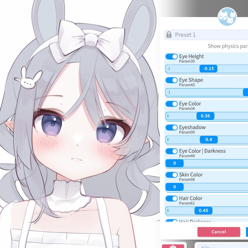 Vtuber Model Base - Etsy