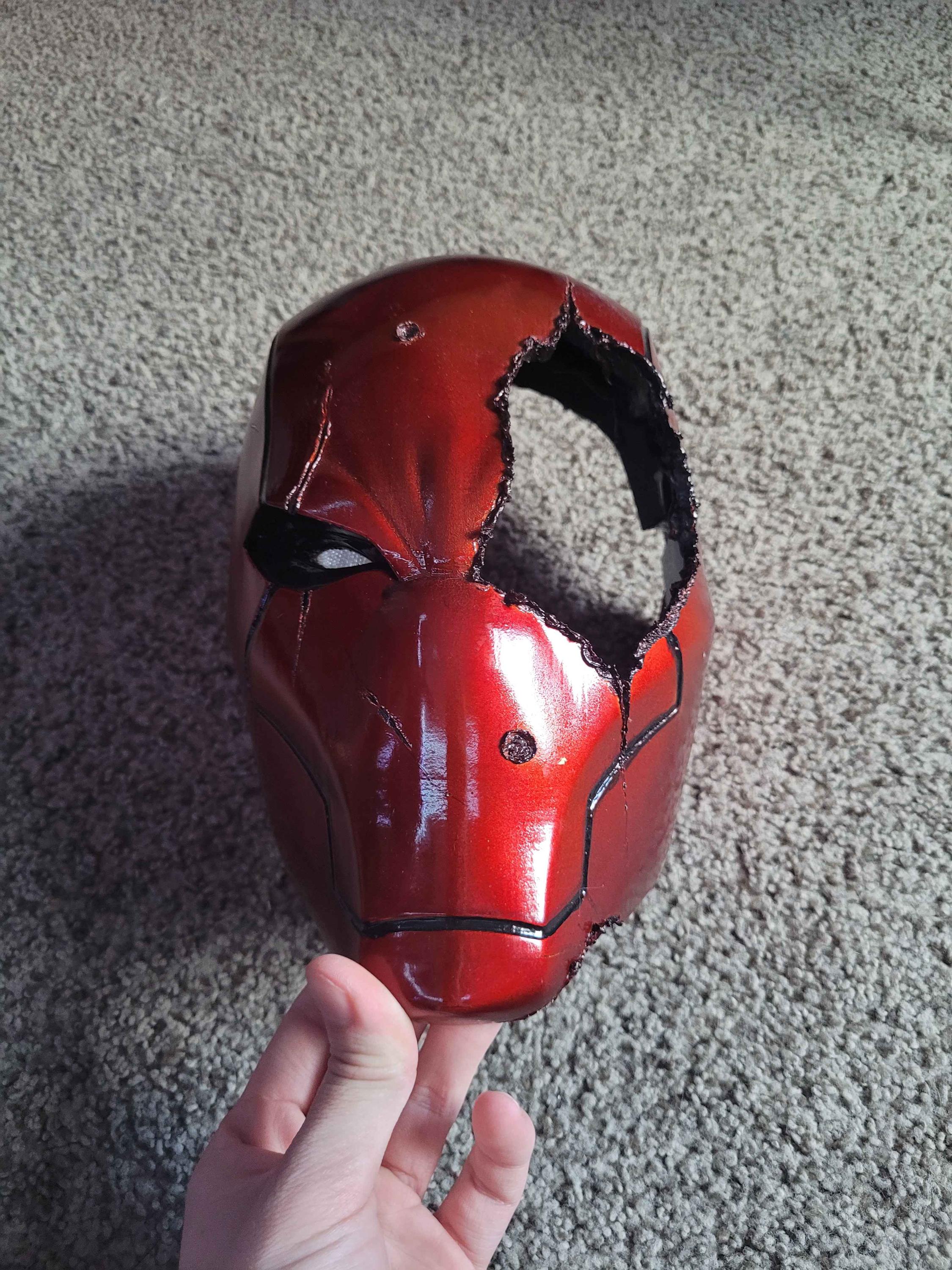Red Hood Jason Todd Rebirth Helmet Battle Damaged - Etsy