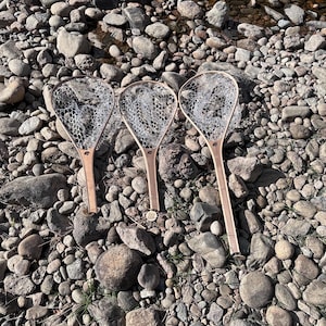 Handcrafted Wooden Fishing Nets- Wading Net - Etsy