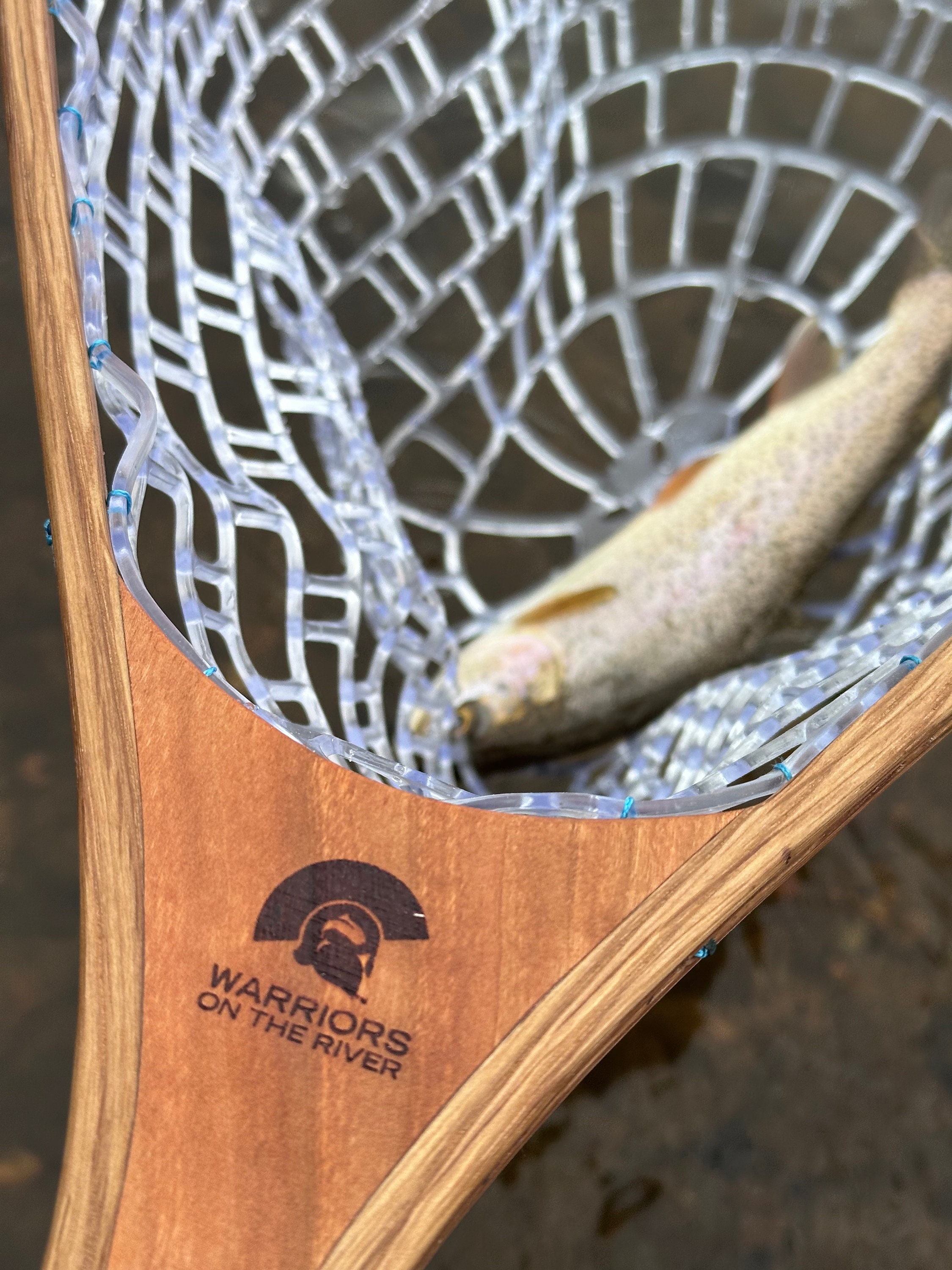 Handcrafted Wooden Fishing Nets Wading Net - Etsy