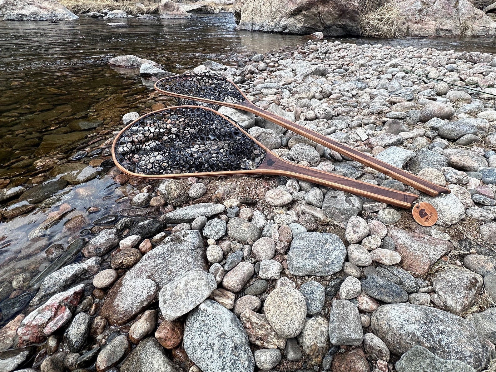 Handcrafted Wooden Fishing Nets- Wading Net - Etsy