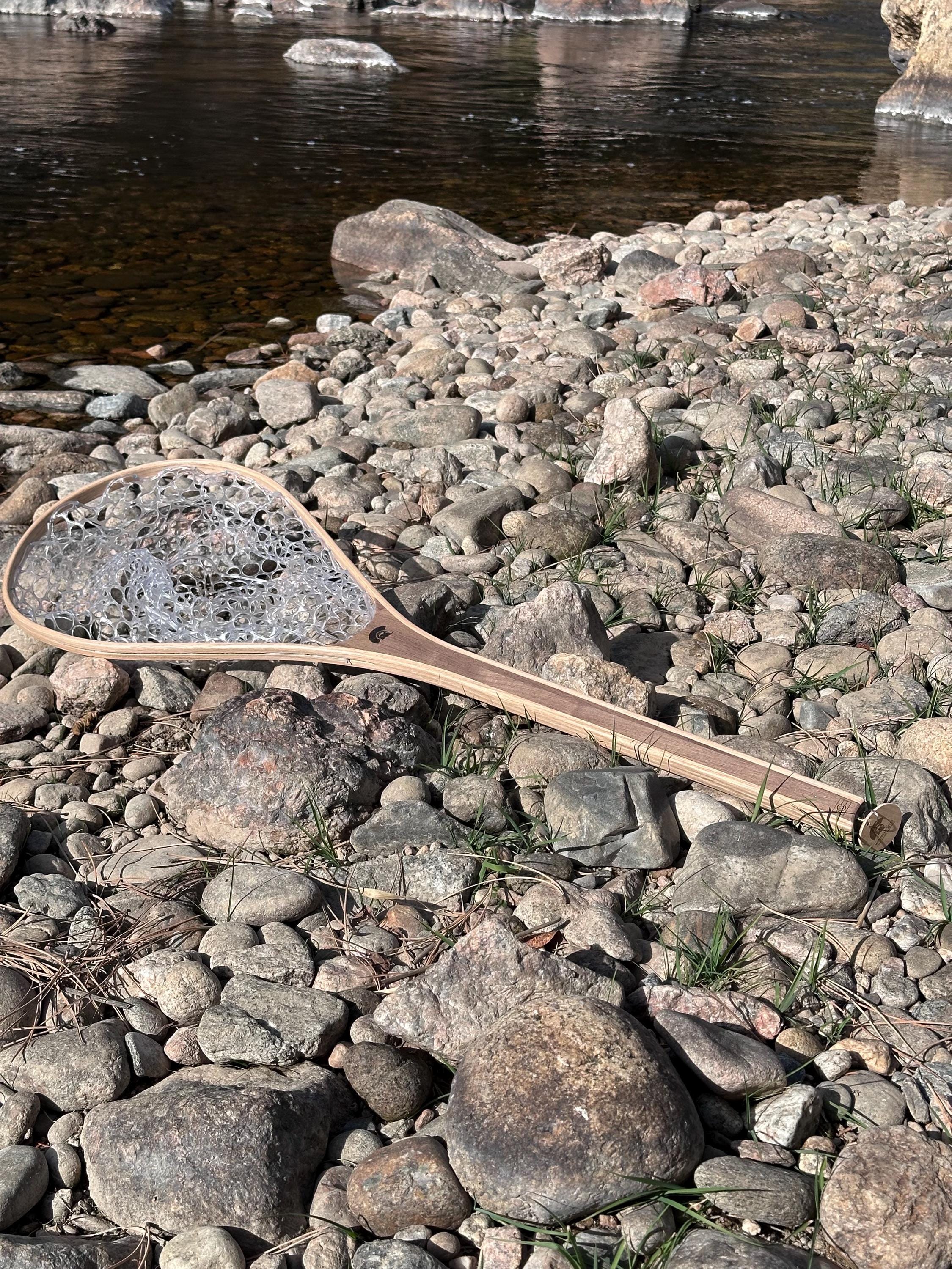 Handcrafted Wooden Fishing Nets- Wading Net - Etsy