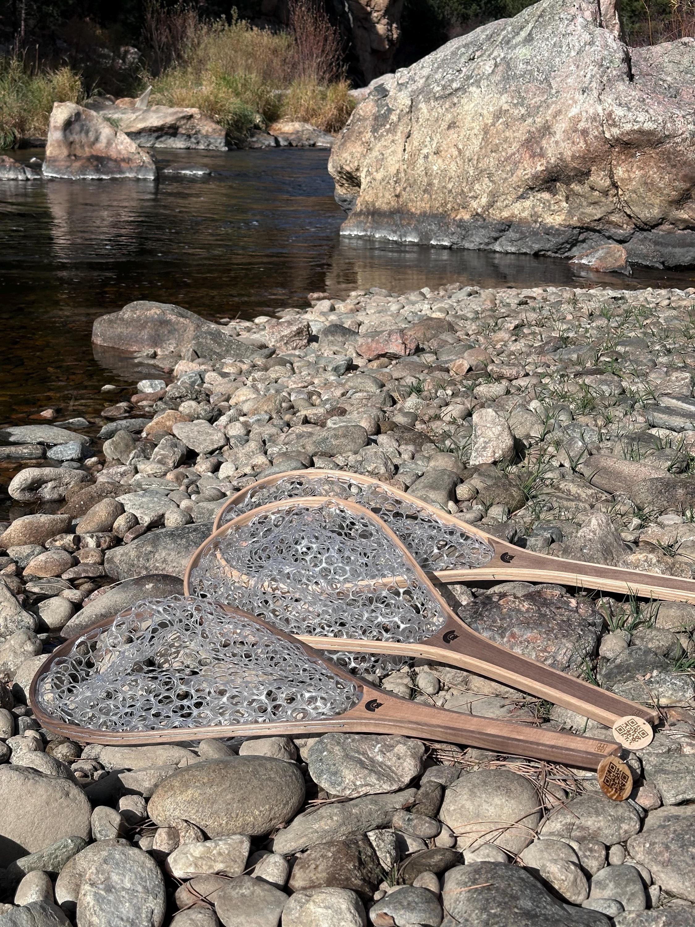 Handcrafted Wooden Fishing Nets- Wading Net - Etsy