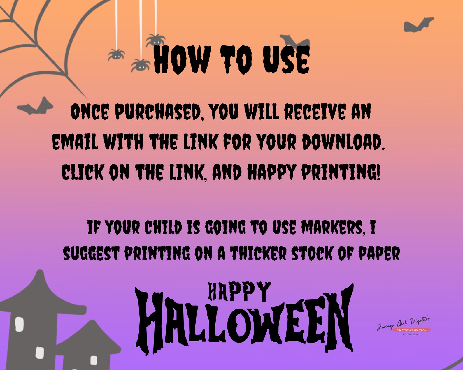 Halloween Coloring Book Digital Download Halloween Coloring Pages ...
