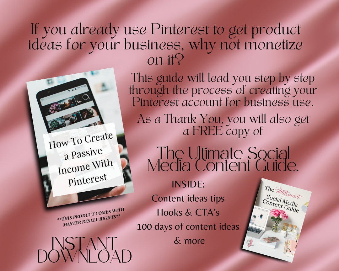 Master Pinterest & Unlock Your Passive Income Potential: A ...
