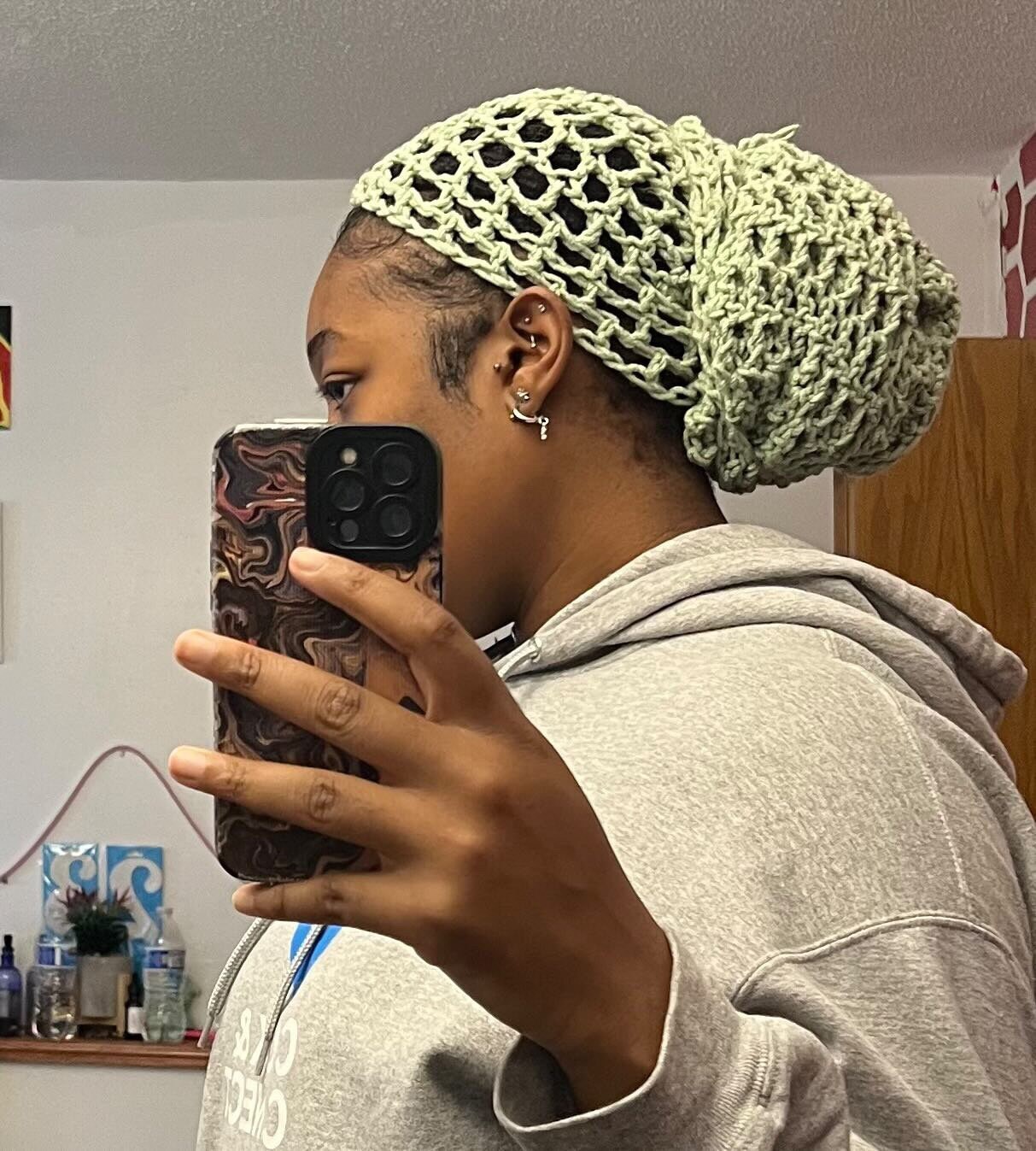 Custom Handmade Crochet Durag / Head Wrap, Unisex , Hat, Headwear ...