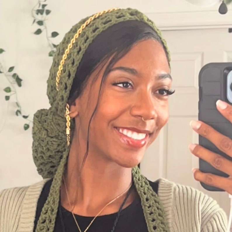 Custom Handmade Crochet Durag / Head Wrap, Unisex , Hat, Headwear ...