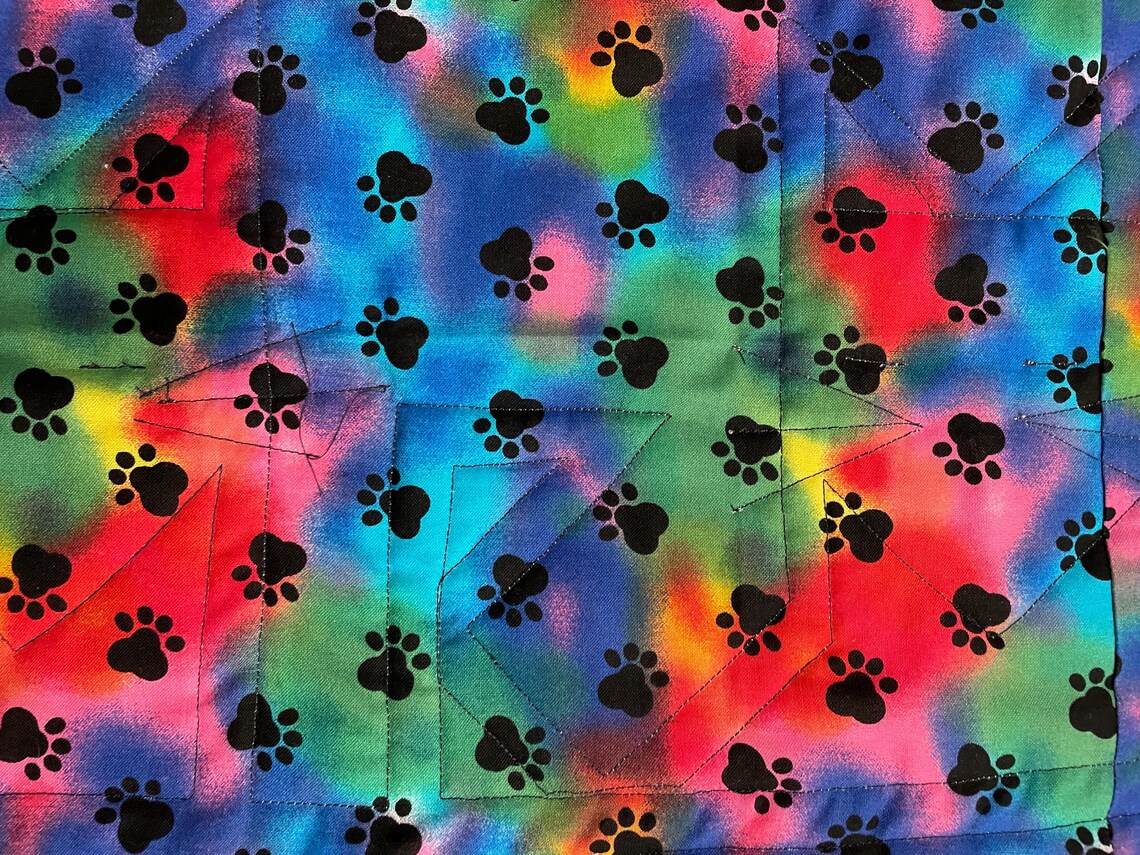 Quilted Cat “siamese Patch” Washable Mat. - Etsy