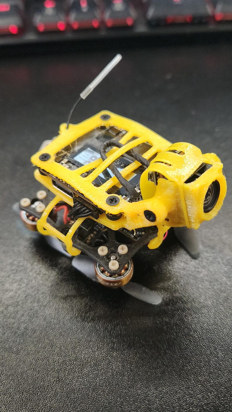 Worlds Smallest DJI FPV Drone W/ O4 Lite - Nanobee45 O4 V1.0 - 3D ...