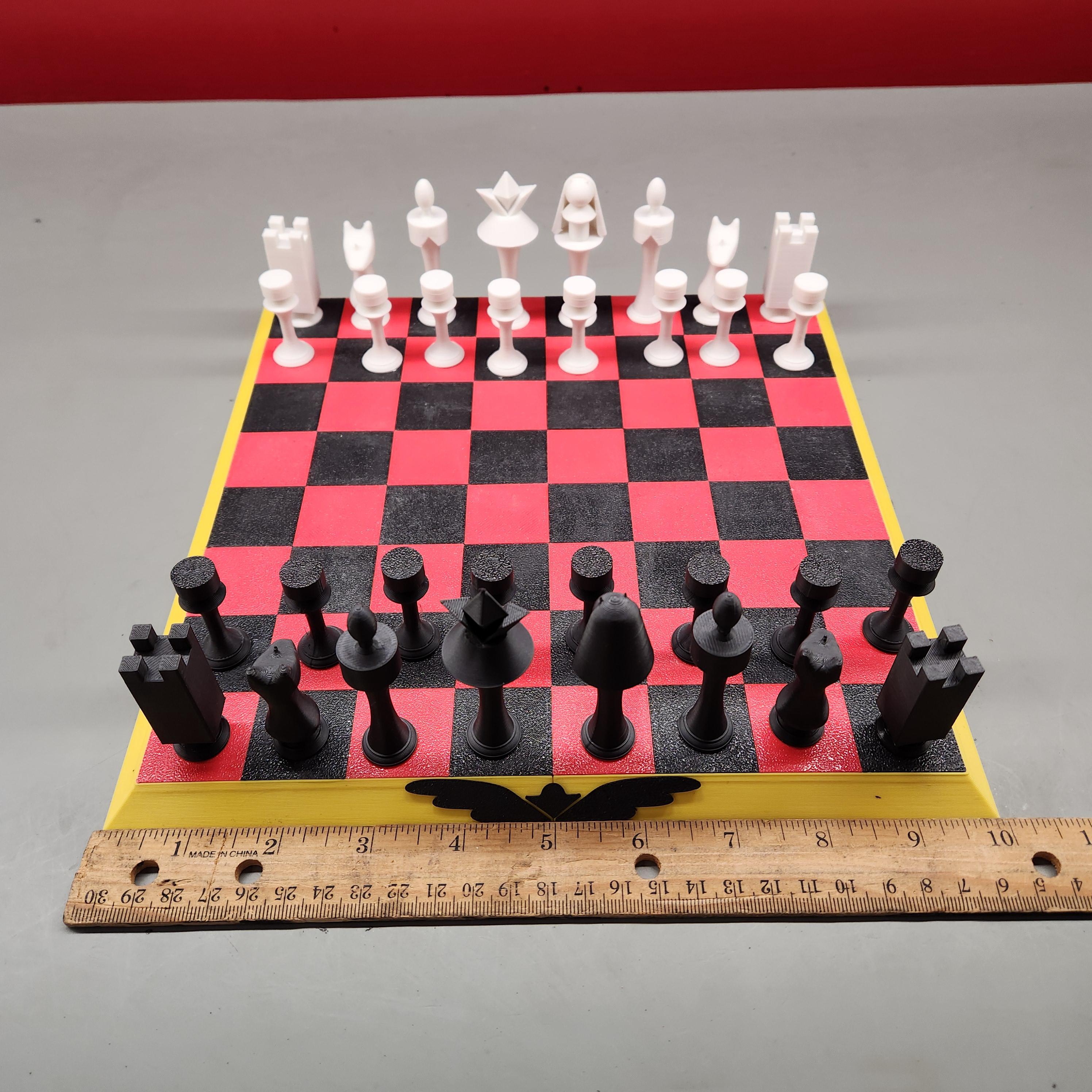 Full Chess Set - Code Geass Inspired - Etsy