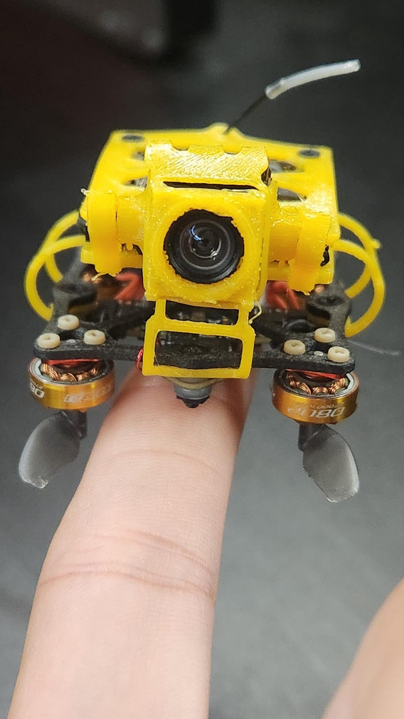 Worlds Smallest DJI FPV Drone W/ O4 Lite - Nanobee45 O4 V1.0 - 3D ...