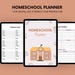 Printable Homeschool Planner: Student Journal & Schedule (instant ...