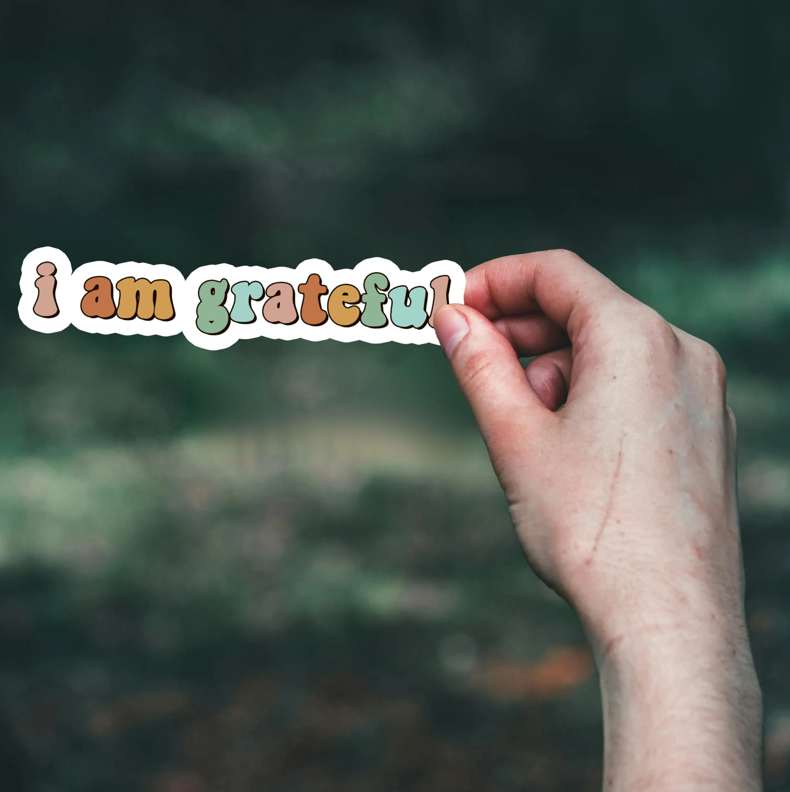 Affirmation Printable Sticker Bundle, Cute PNG Digital Stickers ...