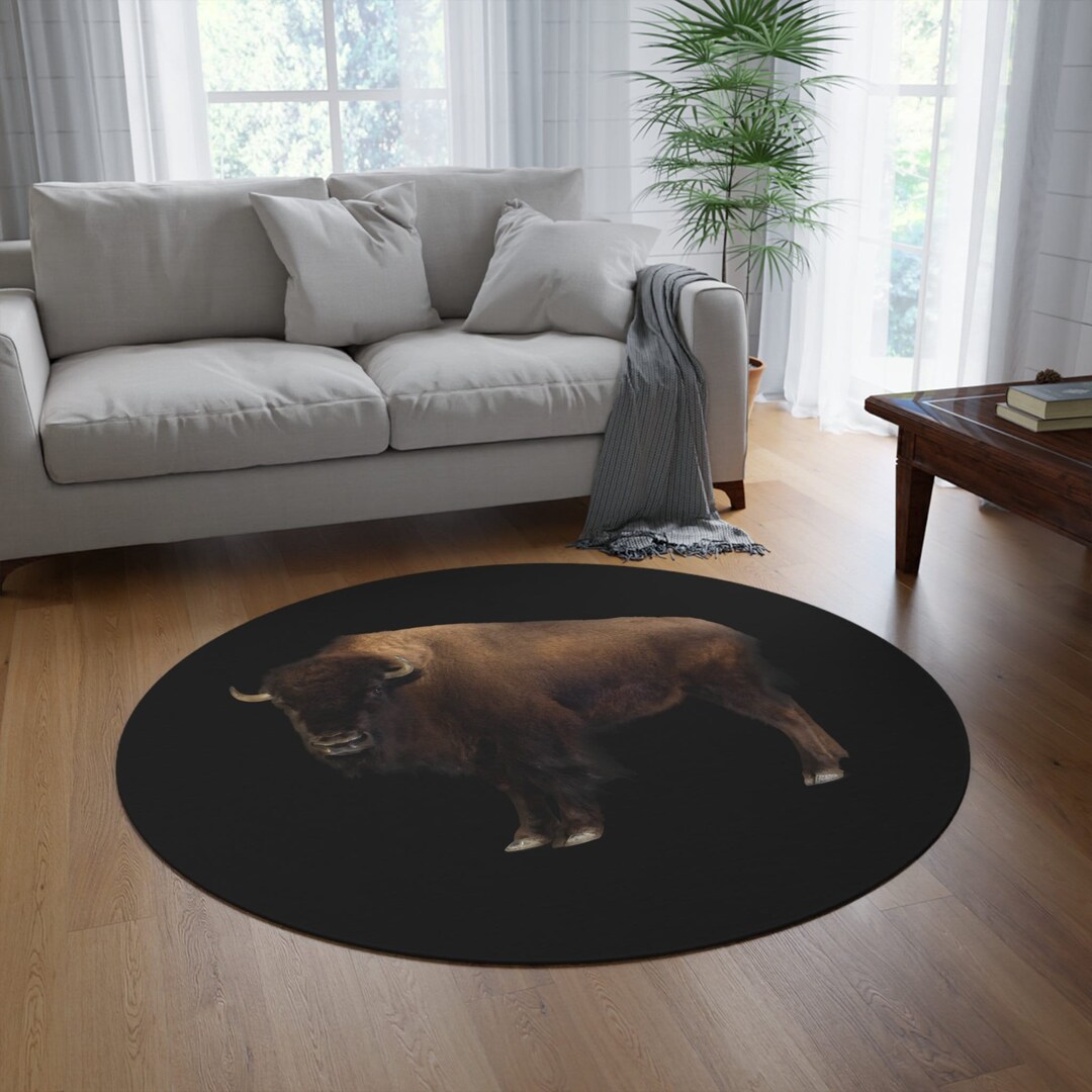 Buffalo Rug - Etsy