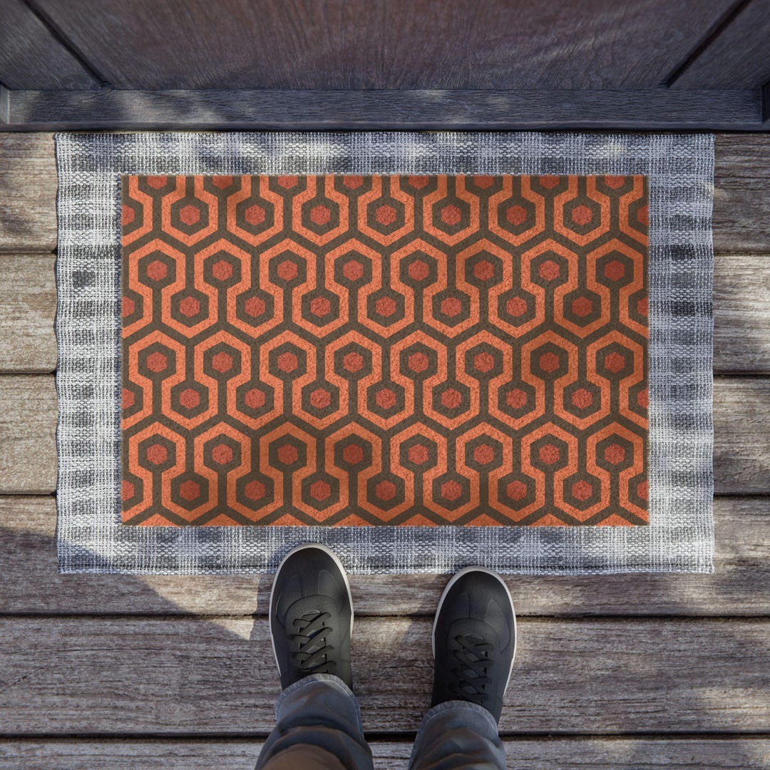 Overlook Hotel Doormat - Horror Movie Rug Pattern Welcome Mat | the ...