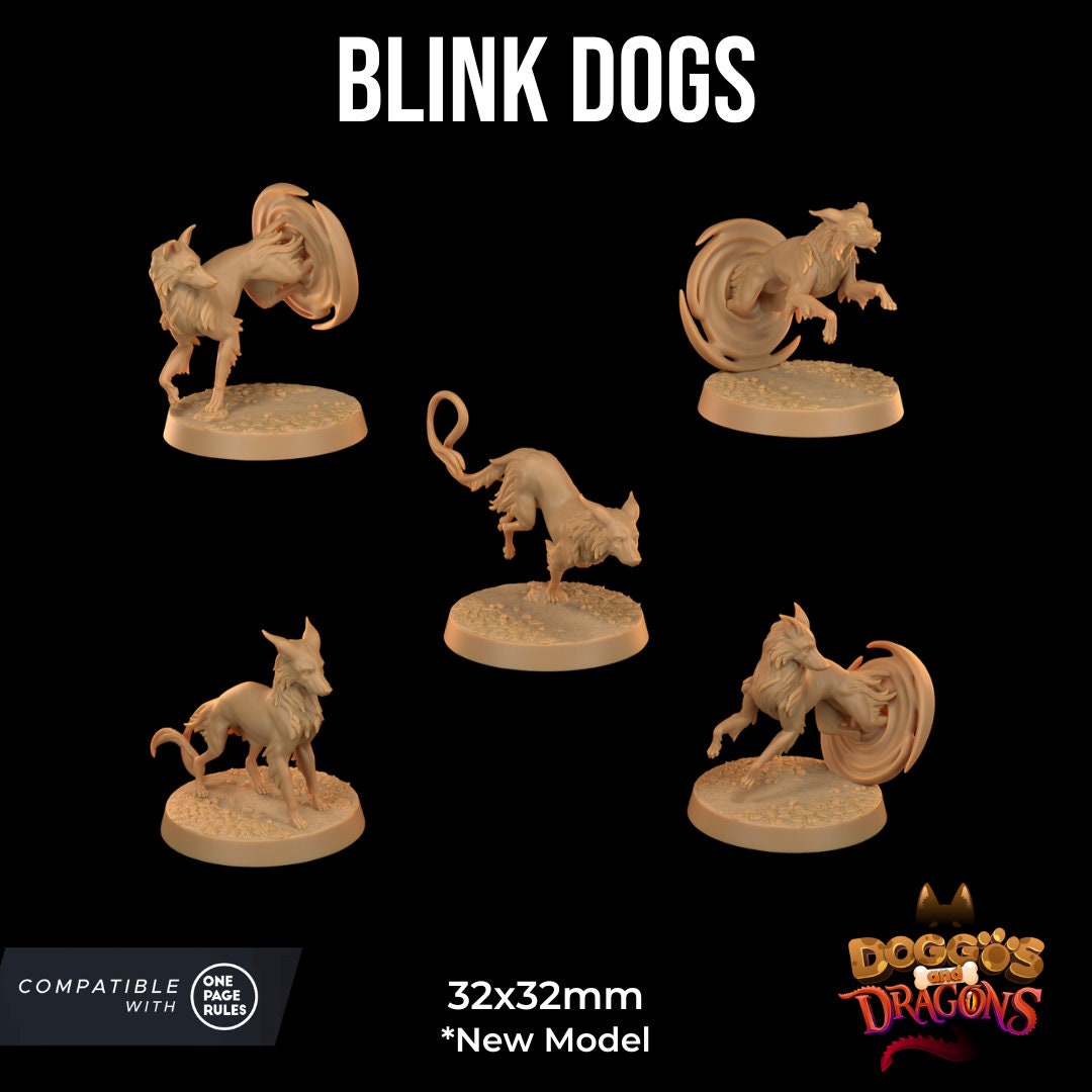 Blink Dogs - Etsy