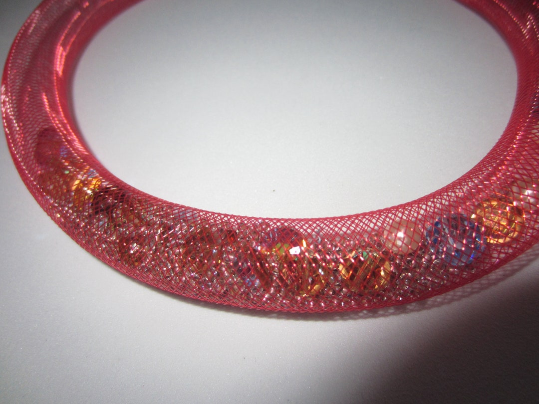 Custom Handmade Memory Wire Mesh Necklace Choker - Etsy