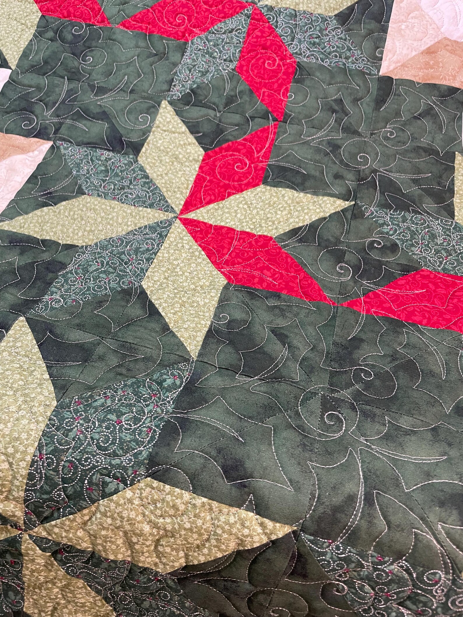 PDF Haul Out the Holly Christmas Quilt Pattern - Etsy