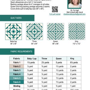 PDF Percussion Quilt Pattern - Baby, Throw, Queen and King - Etsy