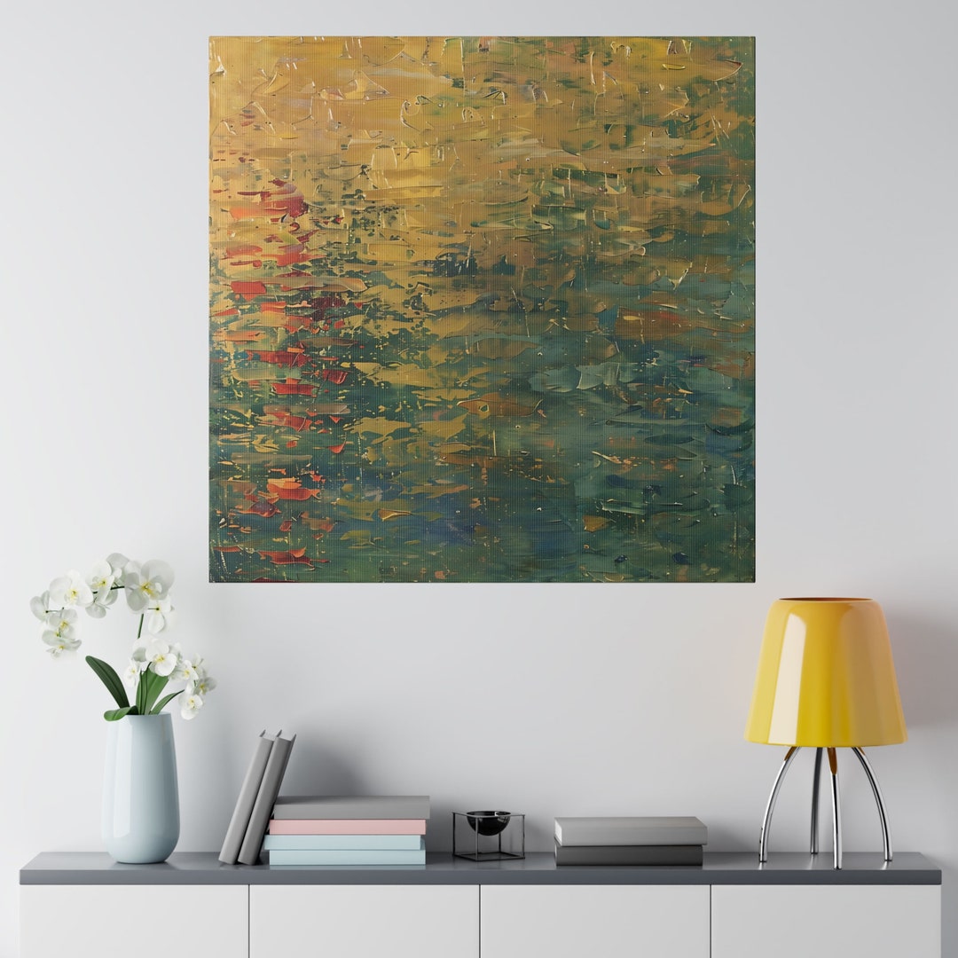 Secret Garden 3A Abstract Painting, Canvas, Stretched, 0.75 Artistic ...