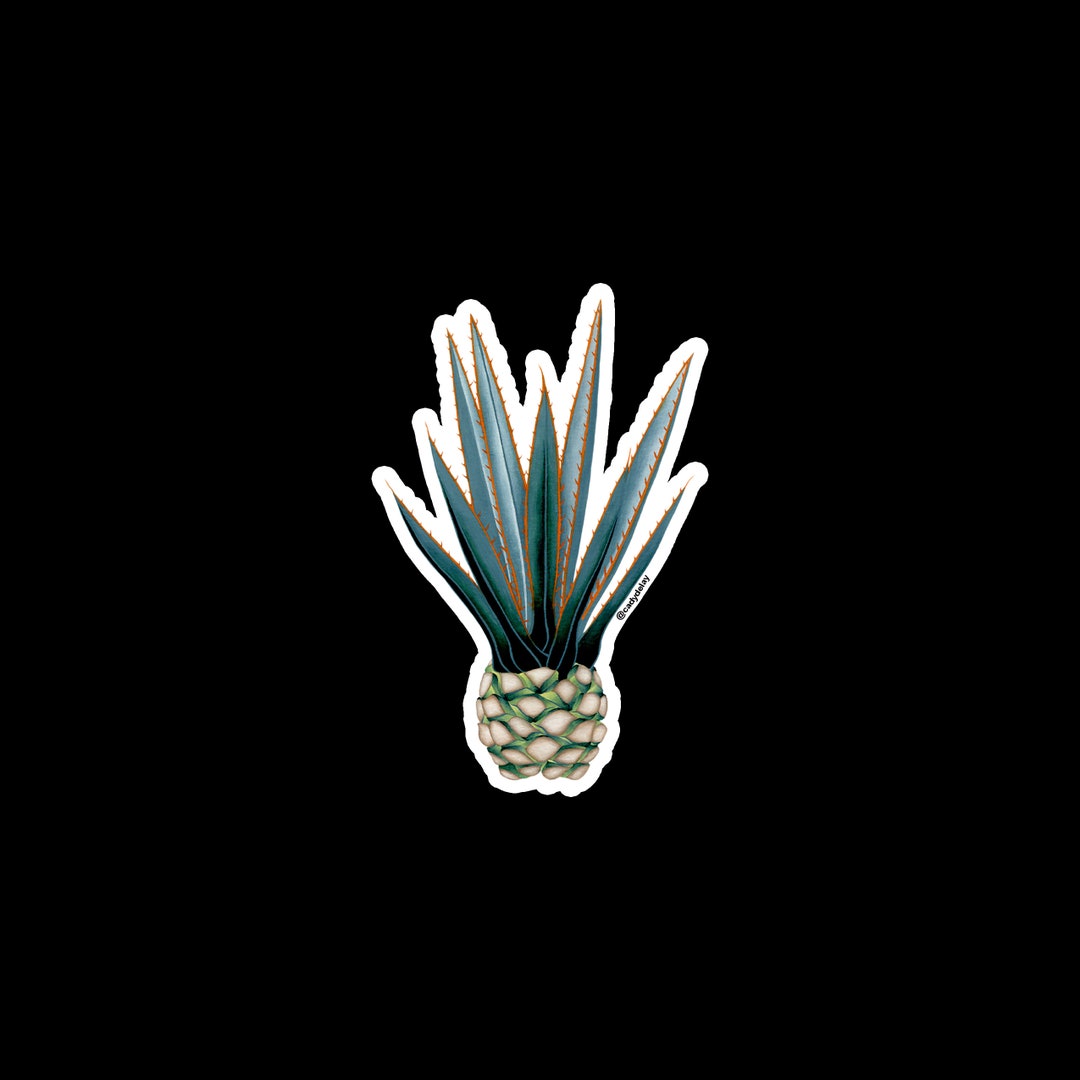 Blue Agave Sticker - Etsy