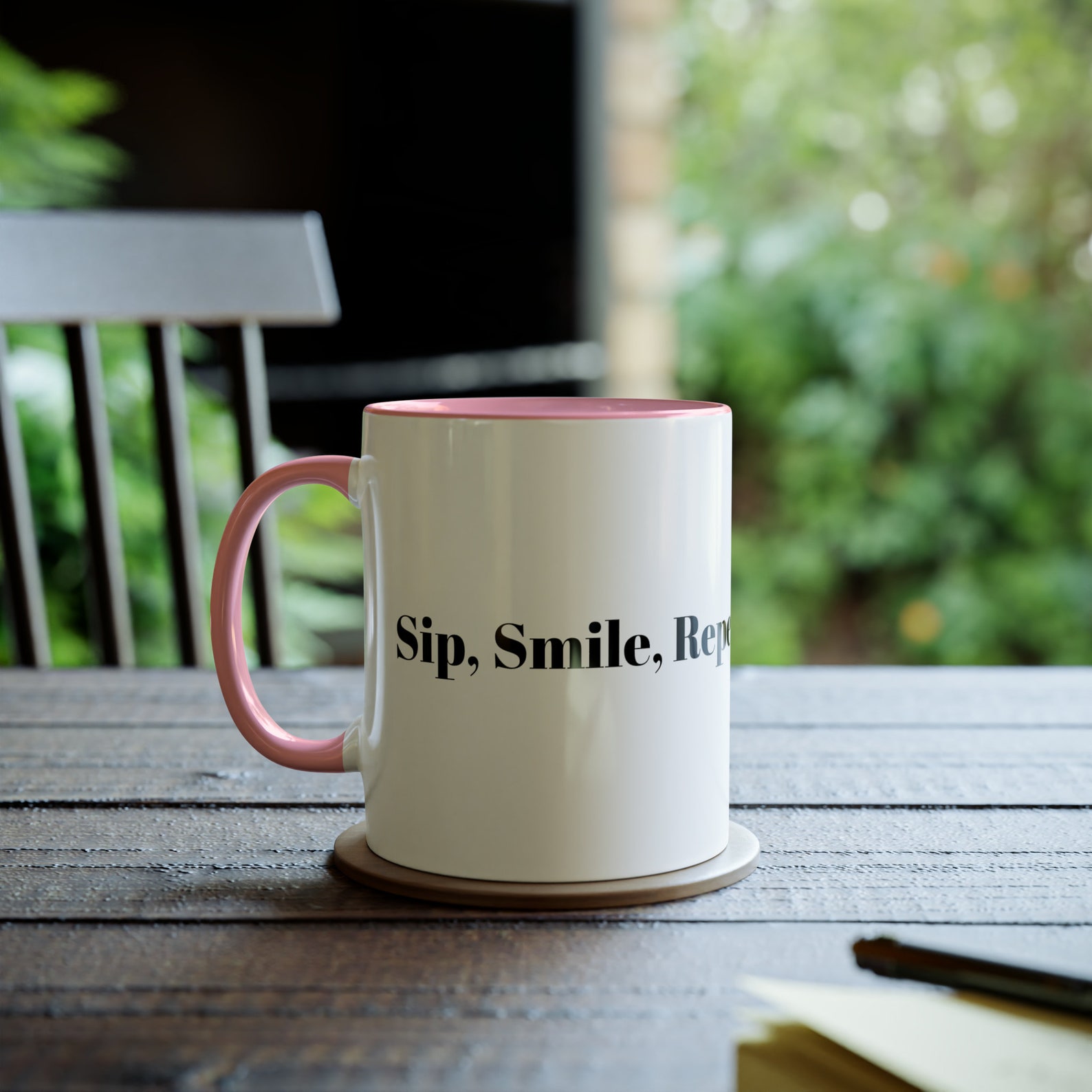 Positive Quotes, Joyful Sips: Sip, Smile, Repeat Perfect Gift for ...