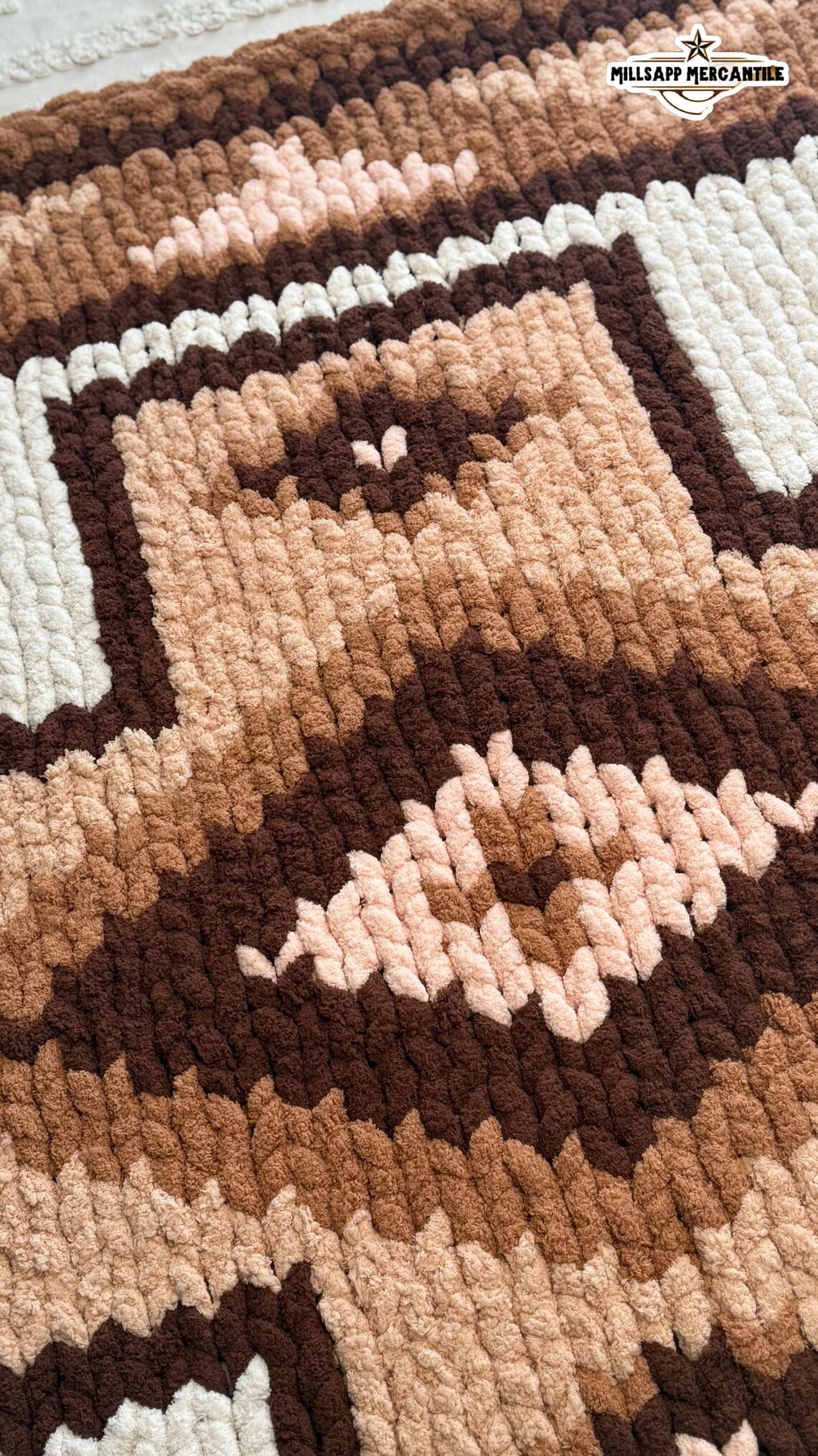 Aztec Chunky Blanket Design 3 Pattern - Etsy