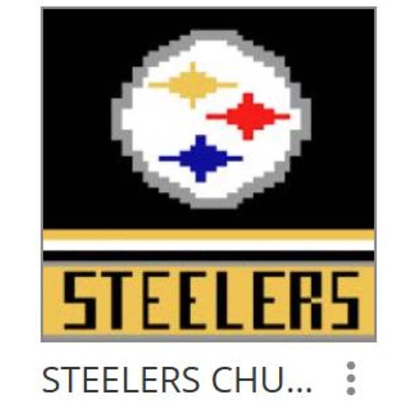 Steelers Crochet Pattern - Etsy