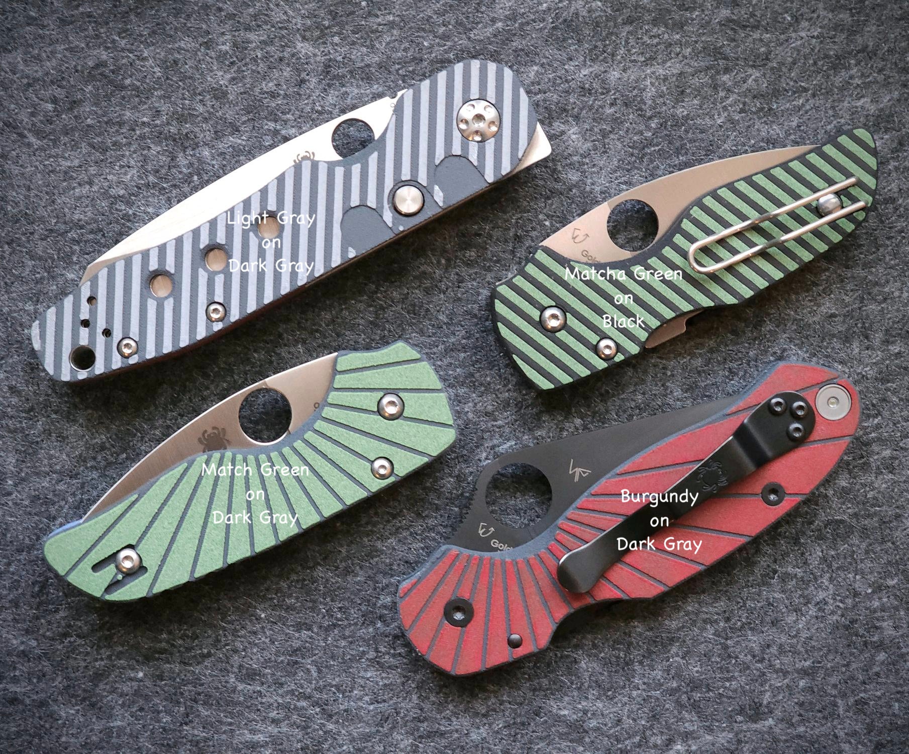 Spyderco Lil' Native Scales - Multiple Designs - Etsy