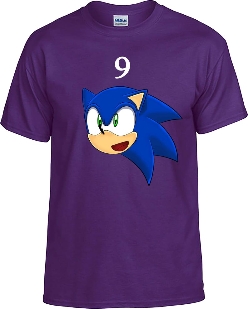 Sonic the Hedgehog Shirt, Sonic Group Matching Shirt, Sonic Family ...