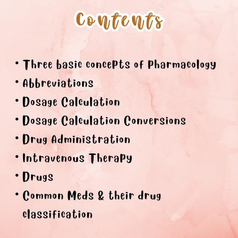 Pharmacology Flashcards for Nursing Students | Drug Study Cheat Sheets ...
