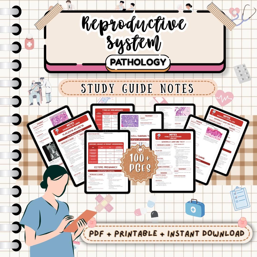 Reproductive System - Pathology| Nursing Study Guide | Nursing School ...