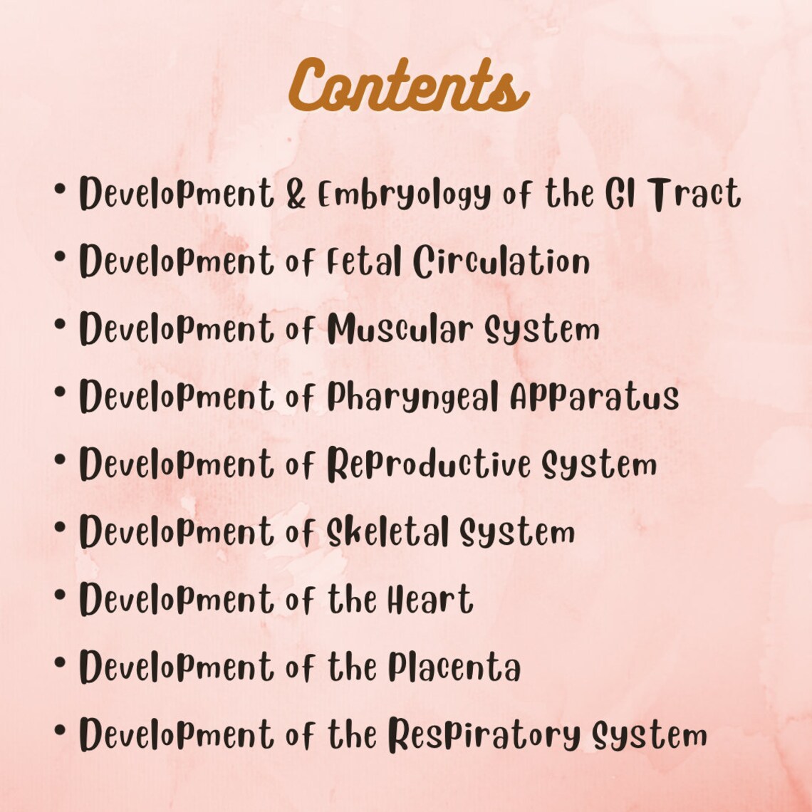 Embryology Notes Study Guide Notes Medical Notes Nursing Notes Nurse ...