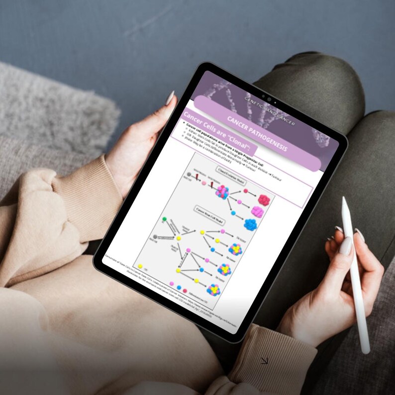 Genetics & Cancer Notes | Study Guide Notes | Nursing School Notes ...