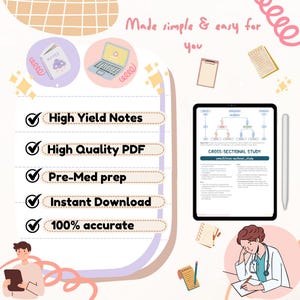 Biostatistics and Epidemiology Digital Nursing Notes Printable Nursing ...