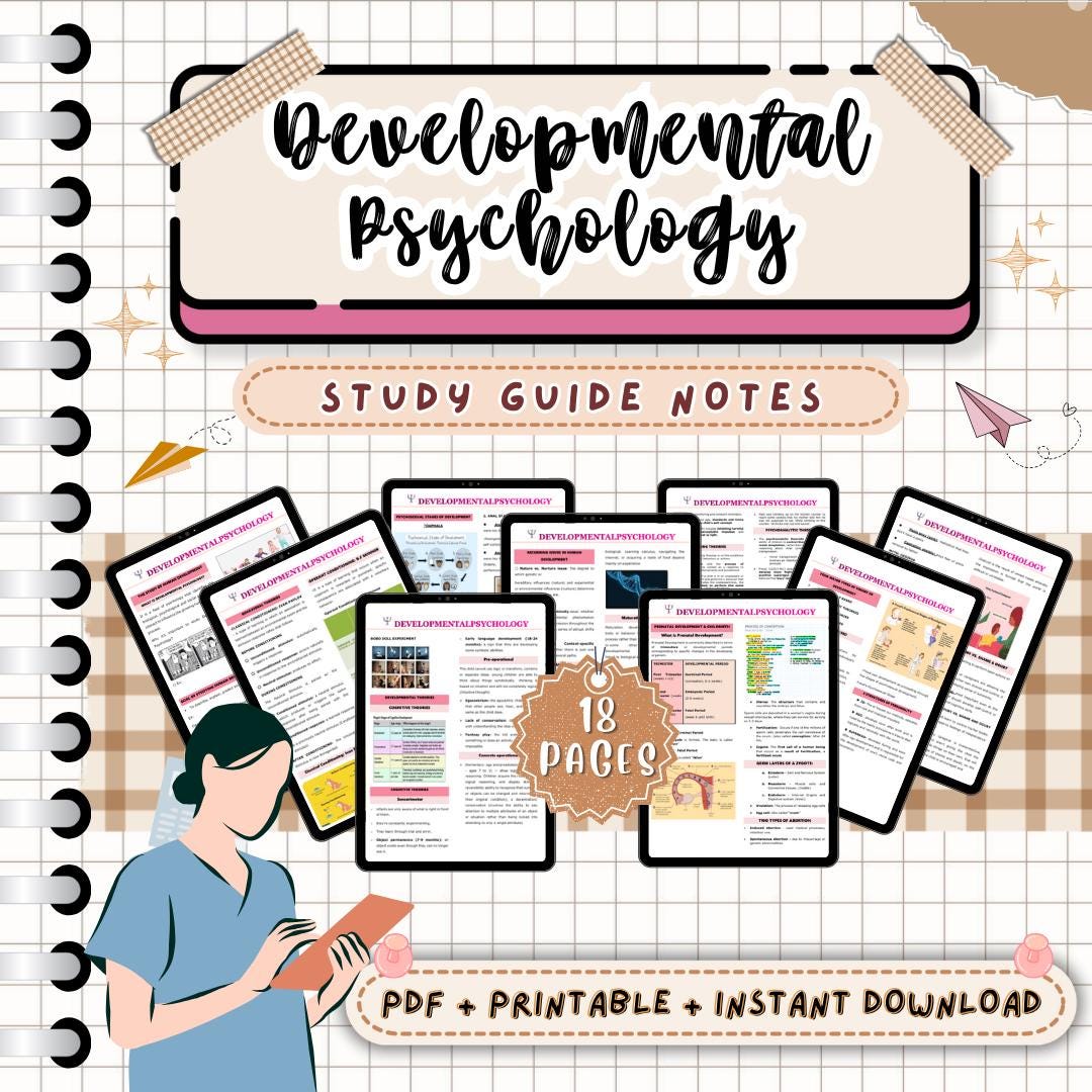 Developmental Psychology | Nursing Study Guide | Nursing School Notes ...