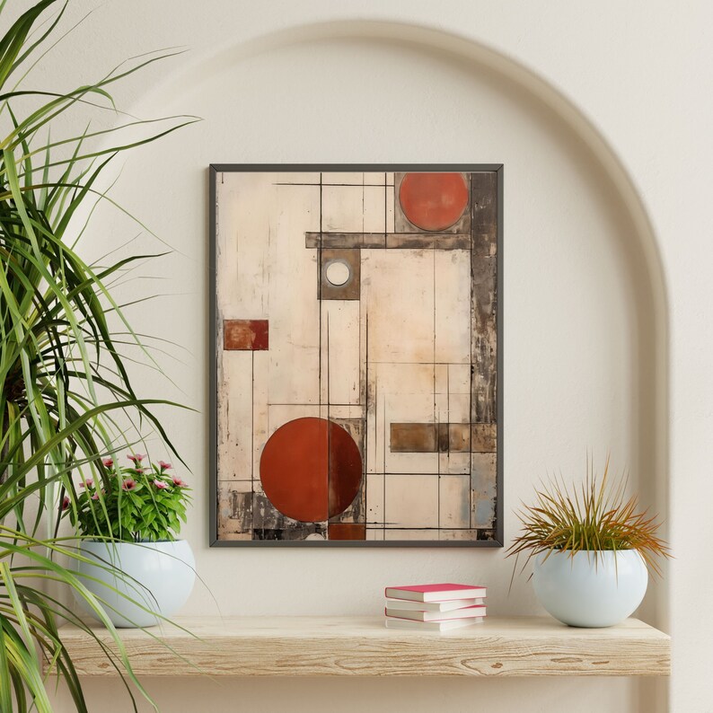 Bauhaus Wall Art, Architectural Drawing, Illustrations Print Set ...