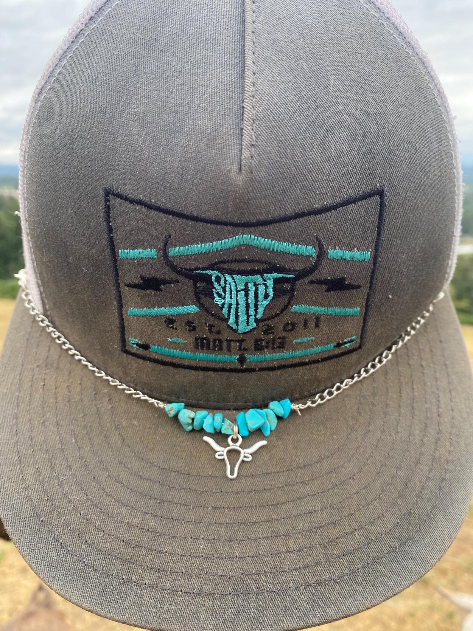 Long Horn Hat Chains - Etsy