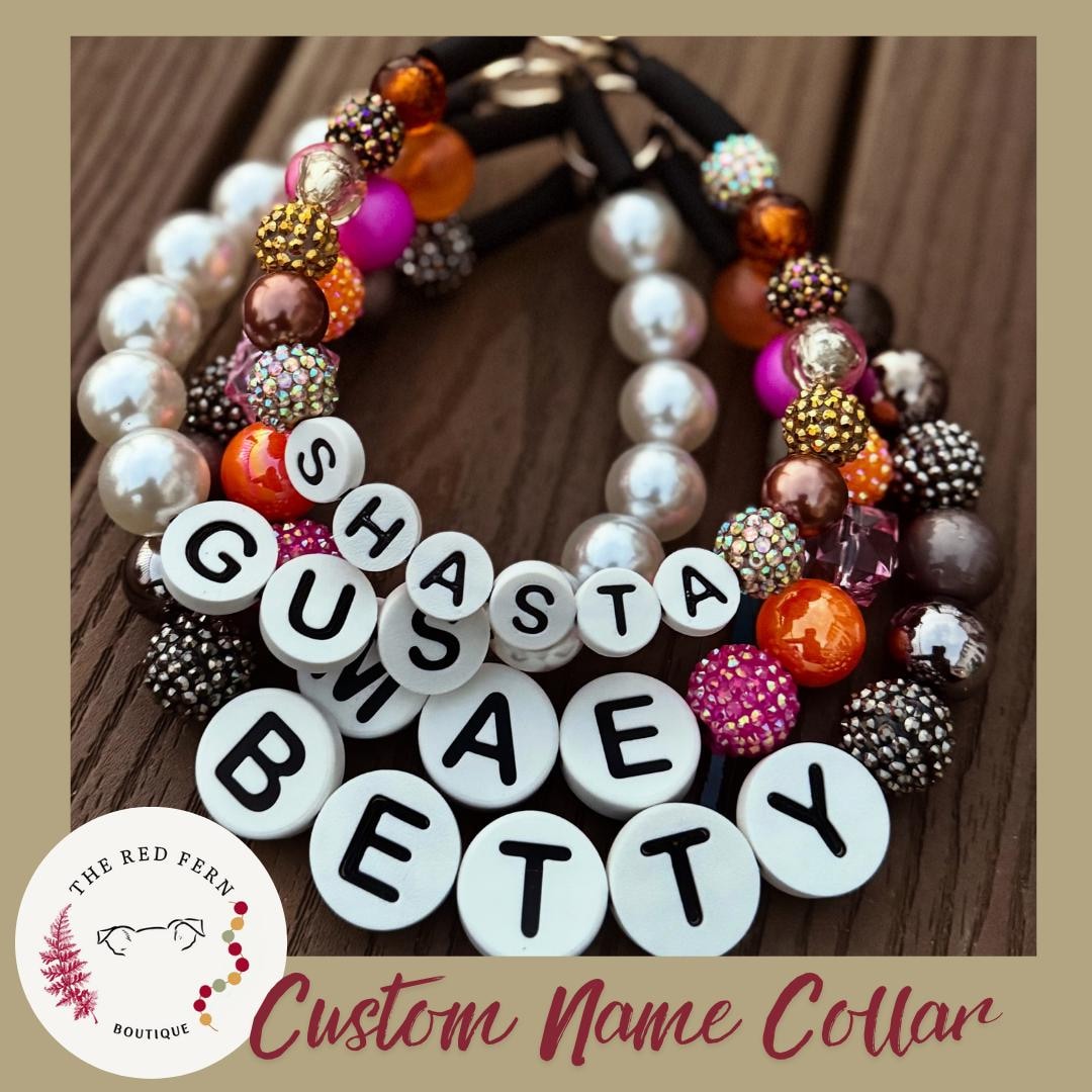 Custom Name Collar - Etsy