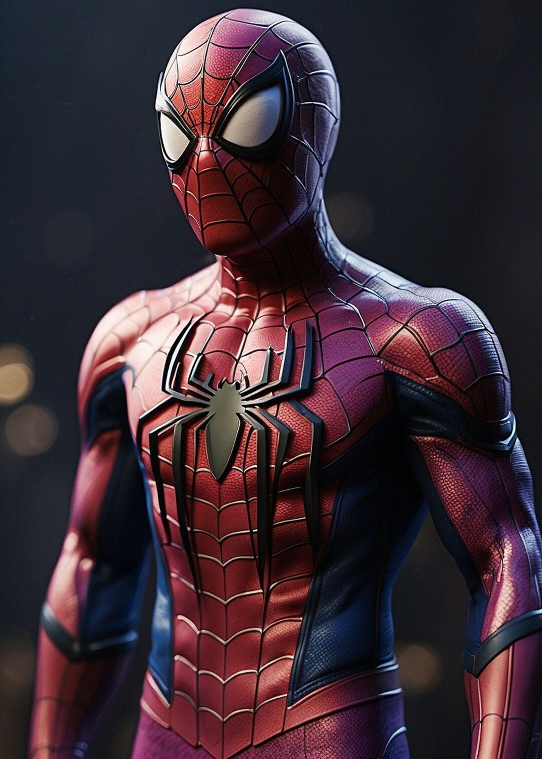 Spiderman With Purple Shades Poster - Etsy