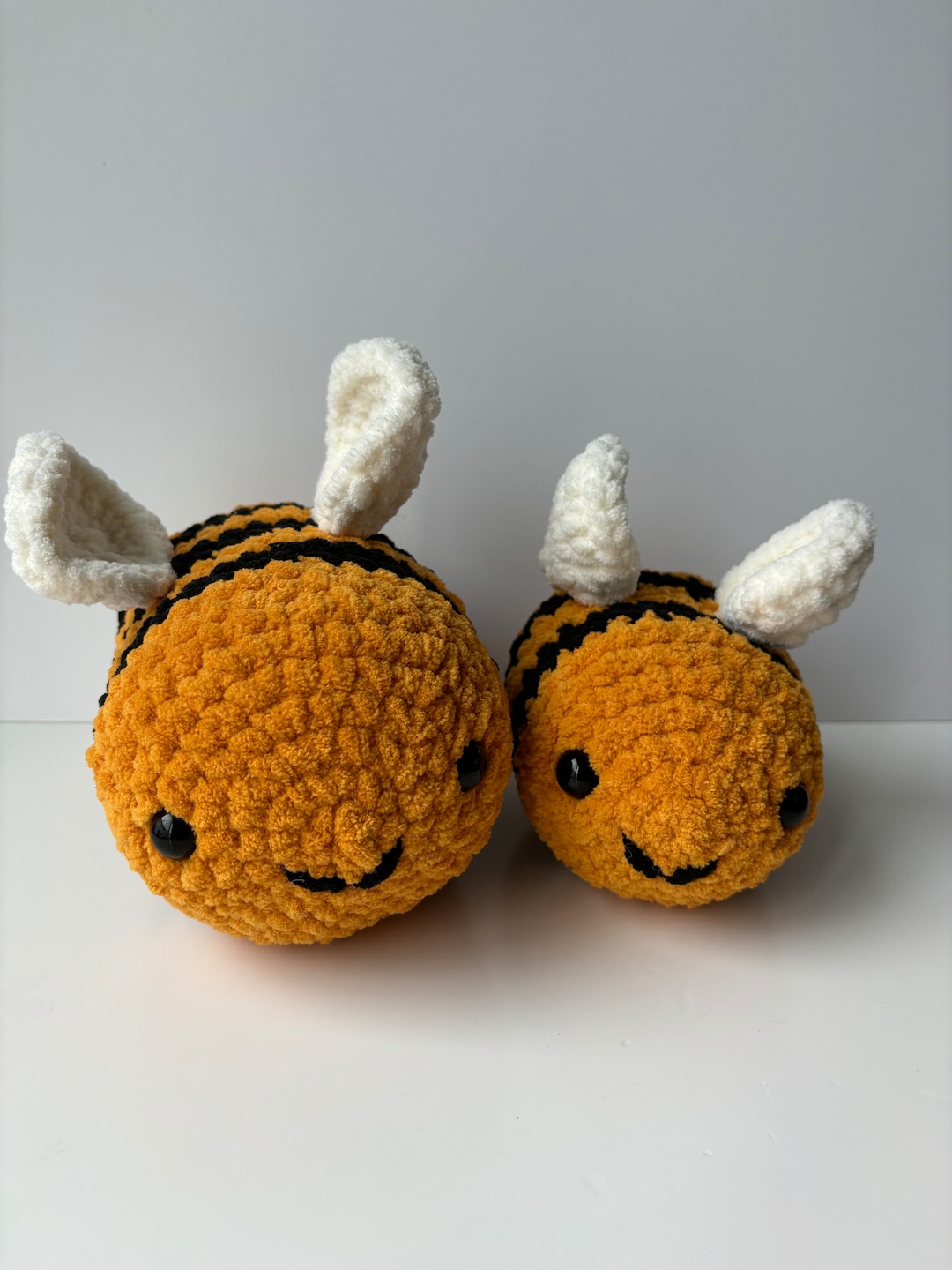 Bumble Bee Plushies, Queen and Worker Bees, Golden Bee Buddy, Bulky ...