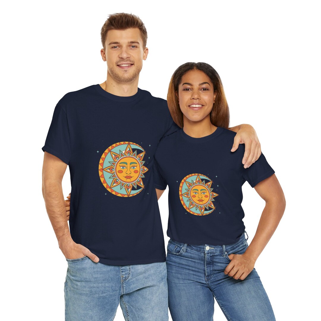 Sun and Moon T-shirt - Etsy