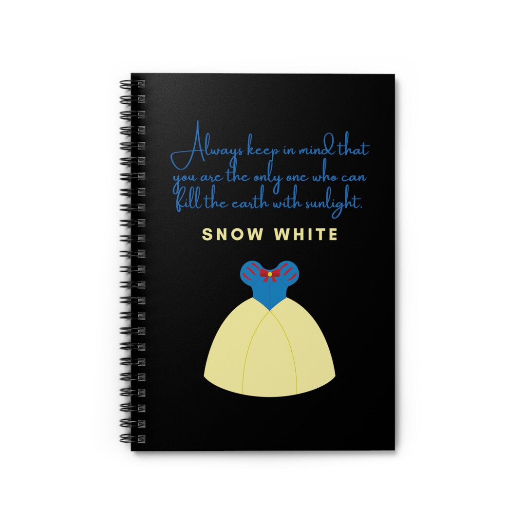 Snow White Notebook - Etsy