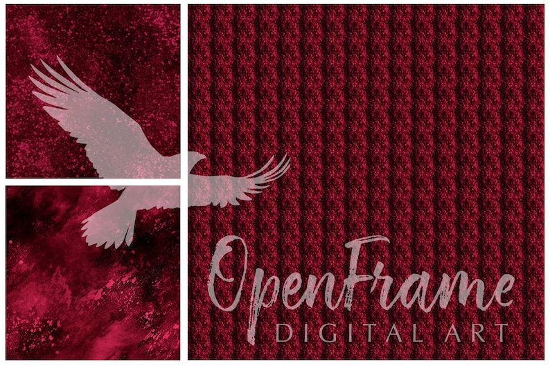 Red Wine Glitz & Glam Digital Paper Dark Lovely Maroon Red Texture ...