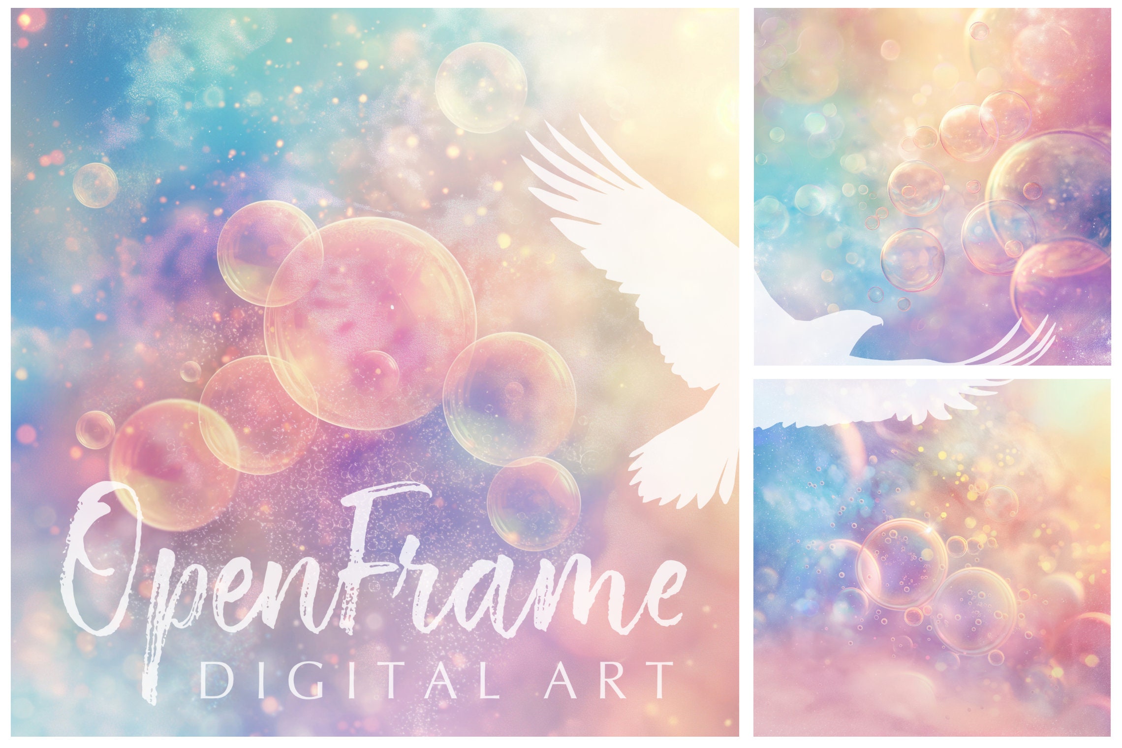 Ethereal & Ultra Realistic Pastel Bubbles - Colorful Fantasy ...