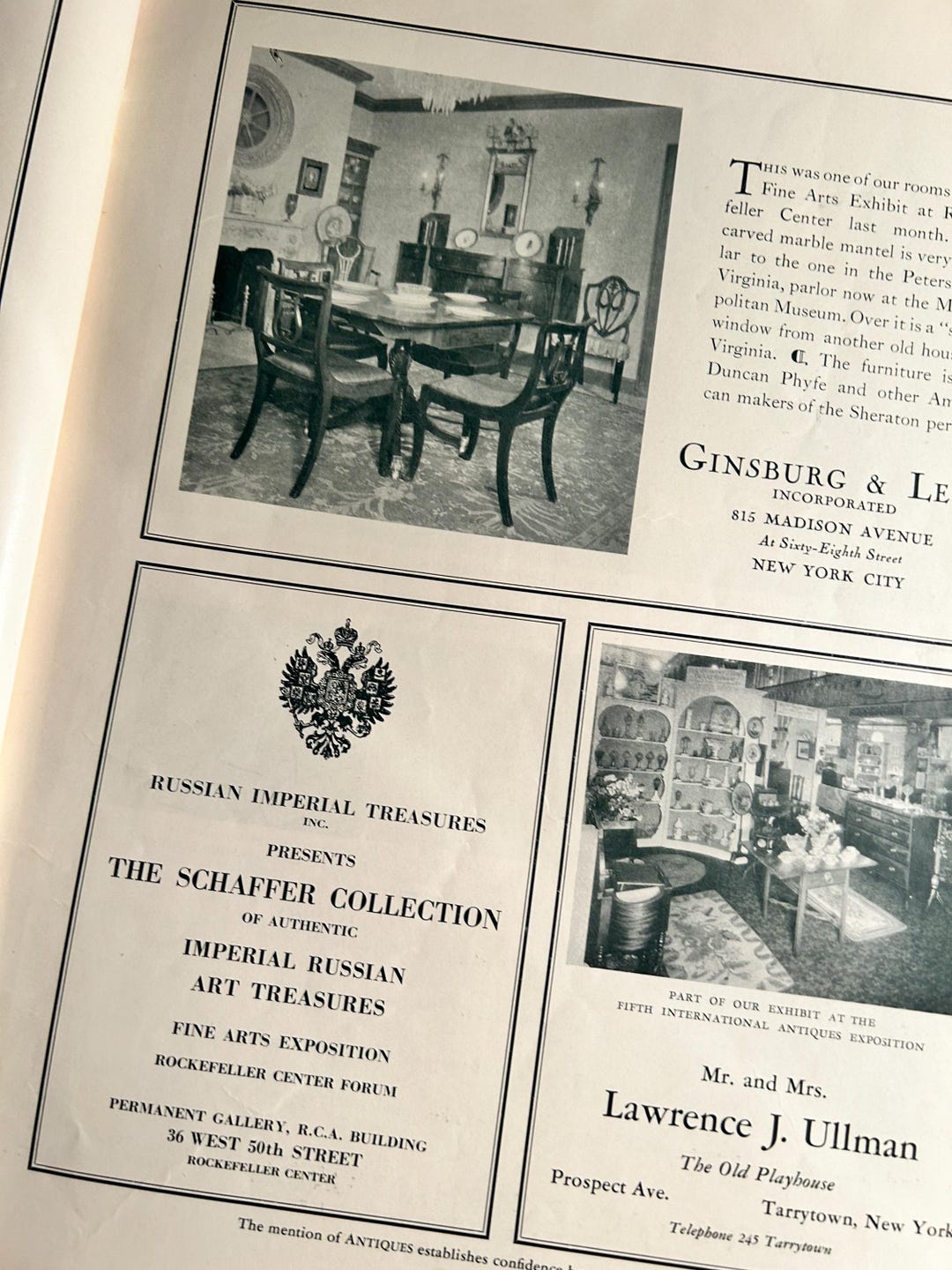Vintage the Magazine Antiques: December 1934. Cover A Toy Shop - Etsy