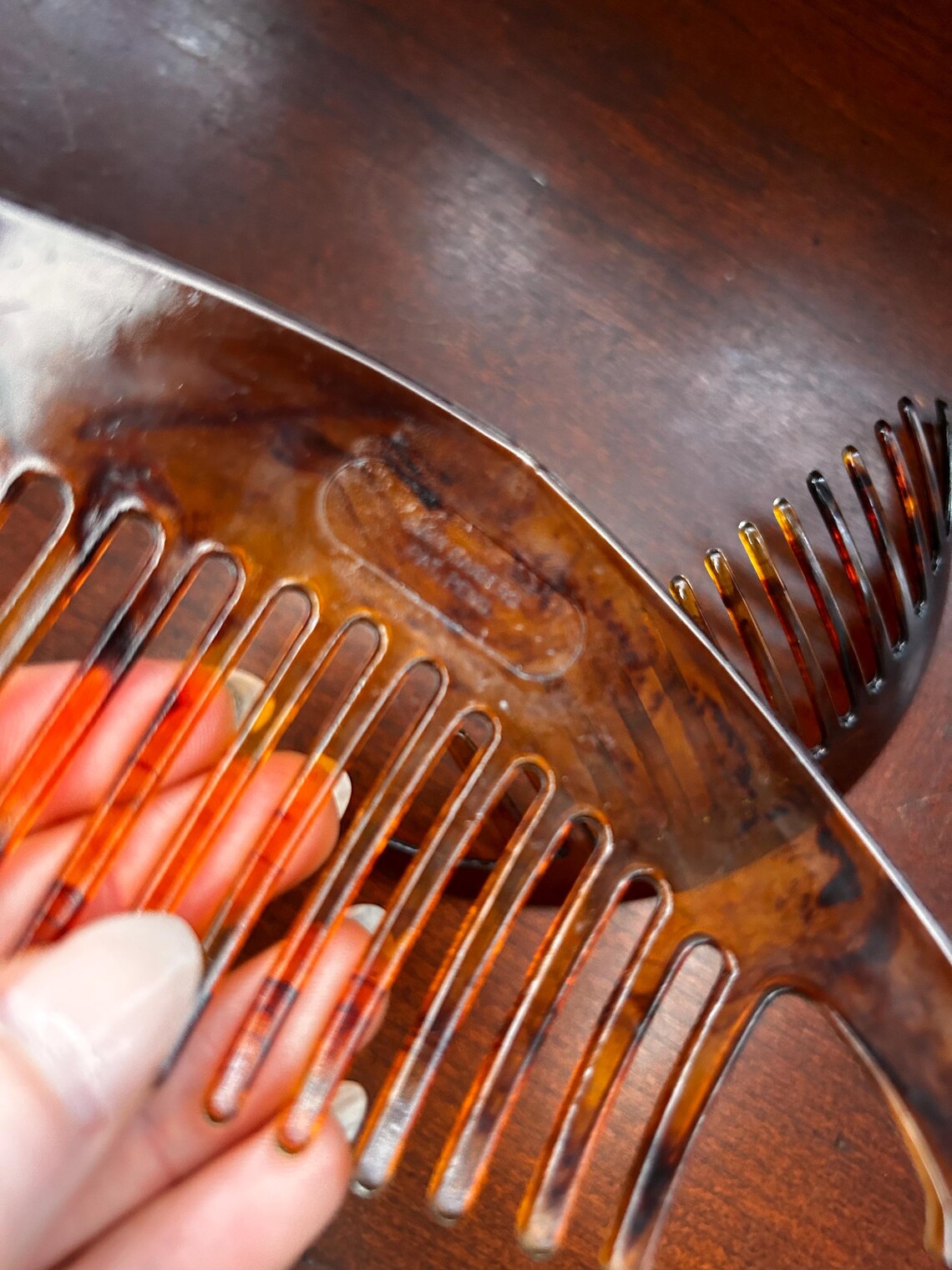 Vintage ‘80s Goody Hair Raisers Holder Banana Comb Tortoise Shell 5.5 ...