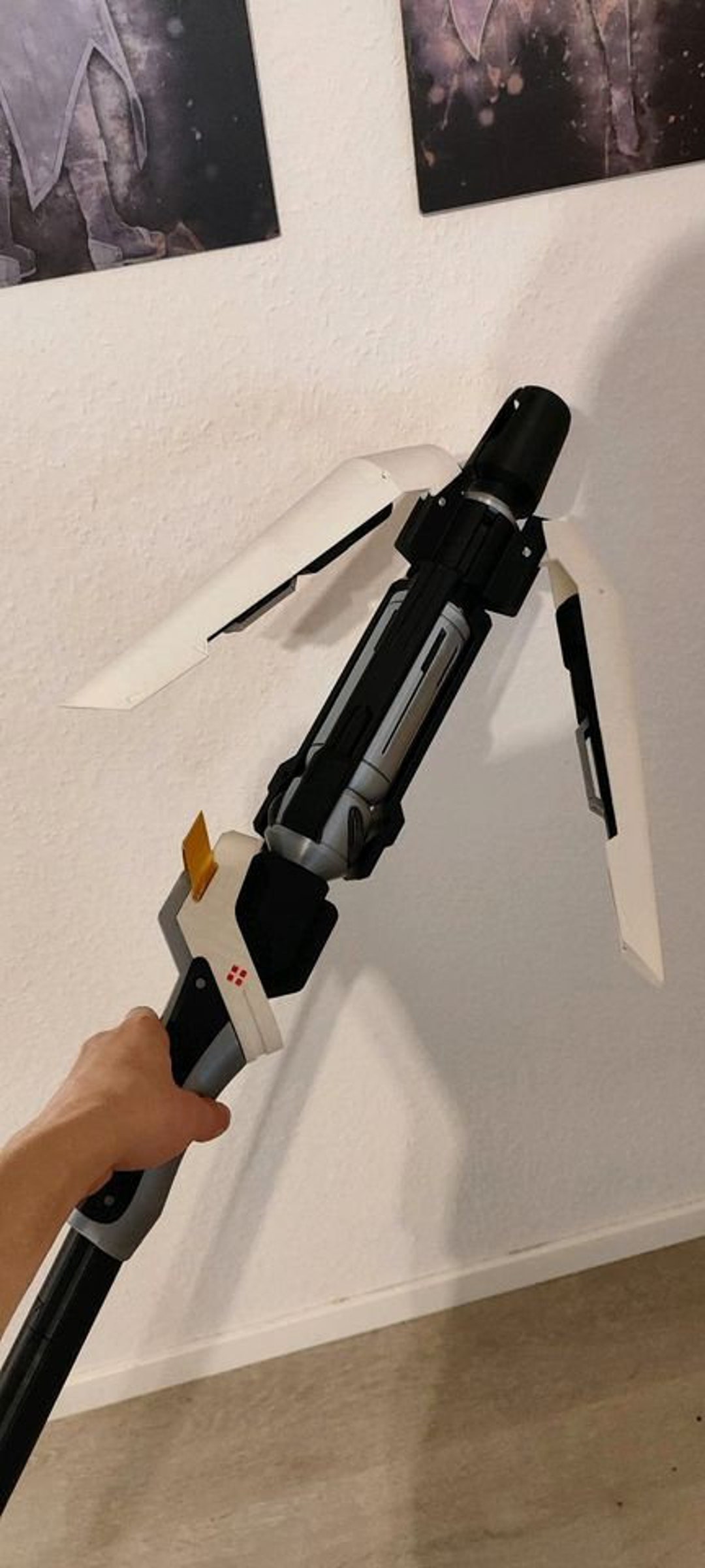 Overwatch Cosplay Mercy Caduceus Staff Stab Convention Props Deko - Etsy