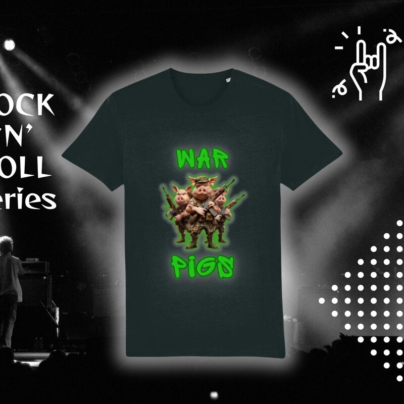 Rock N Roll T Shirt - Etsy
